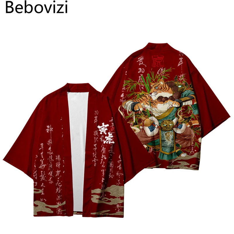 Cosplay-Haori-Beach-Yukata-Yin-Tiger-Print-Streetwear-Clothing-Fashion ...