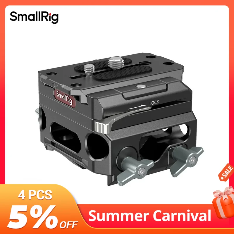 SmallRig-Lightweight-Base-Plate-Riser-System-For-Sony-with-Dual-15mm ...
