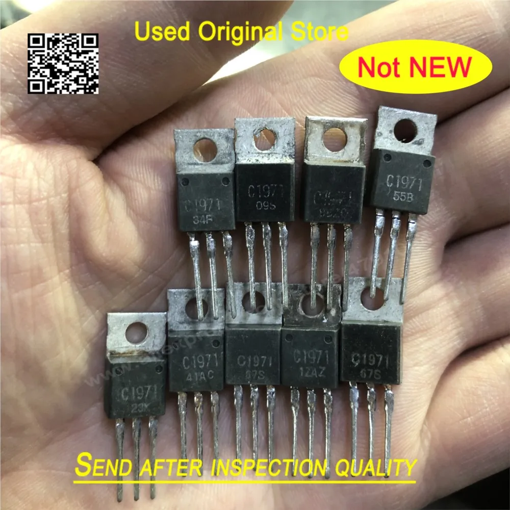 Used-10pcs-lot-2SC1971-C1971-TO-220-175MHZ-6W-NPN-SILICON-RF-POWER ...