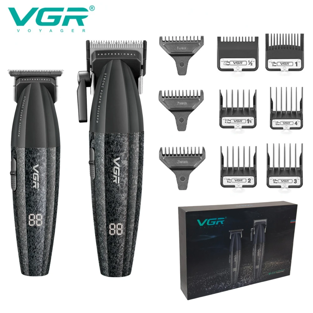 VGR-maquina-de-cortar-cabello-cortadora-de-pelo-maquinilla-de-cortar-pelo-Cortapelos-Profesional ...
