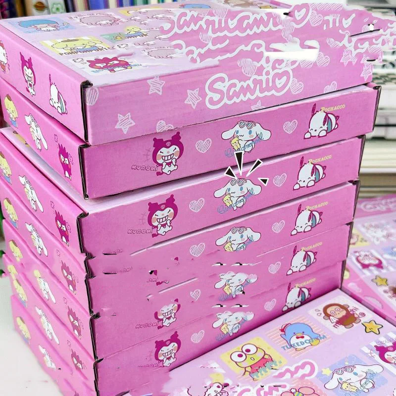 5Pcs-Kawaii-Sanrio-Folding-Packing-Carton-Kuromi-Accessories-Anime ...