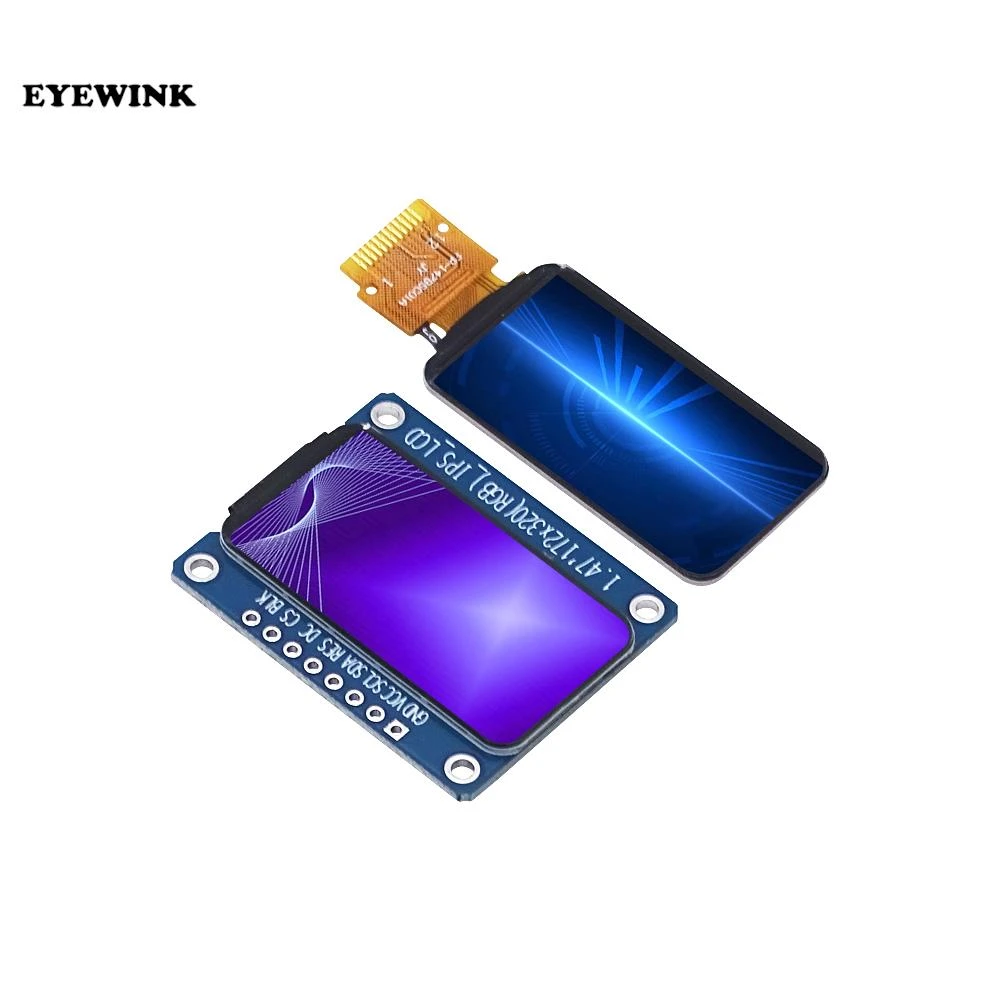 1.47 inch TFT IPS HD Display Screen LCD Module 172*320 SPI interface ST7789 driver 172X320 1.47 ...