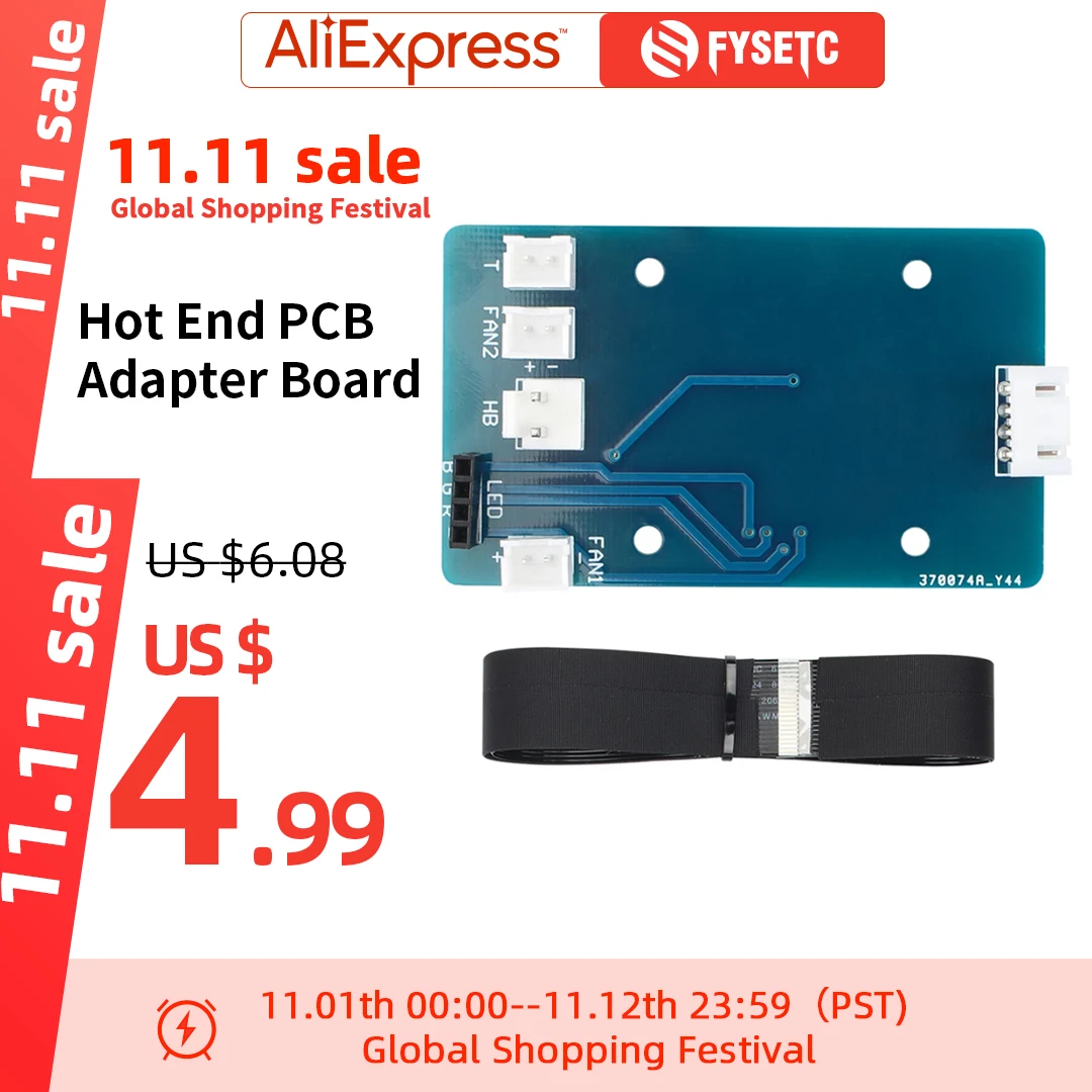 3D Printer Accessoires Onderdelen Hot End Pcb Adapter Board En 24 Pin ...