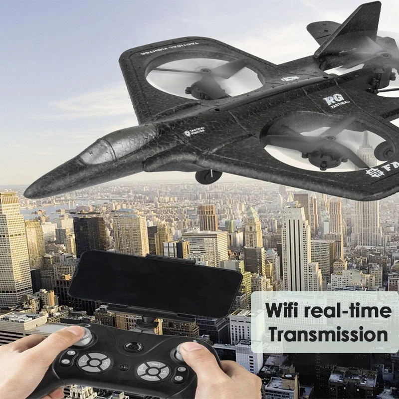 RC Plane with Camera Kids Toy Remote Control Helicopter Radio ...