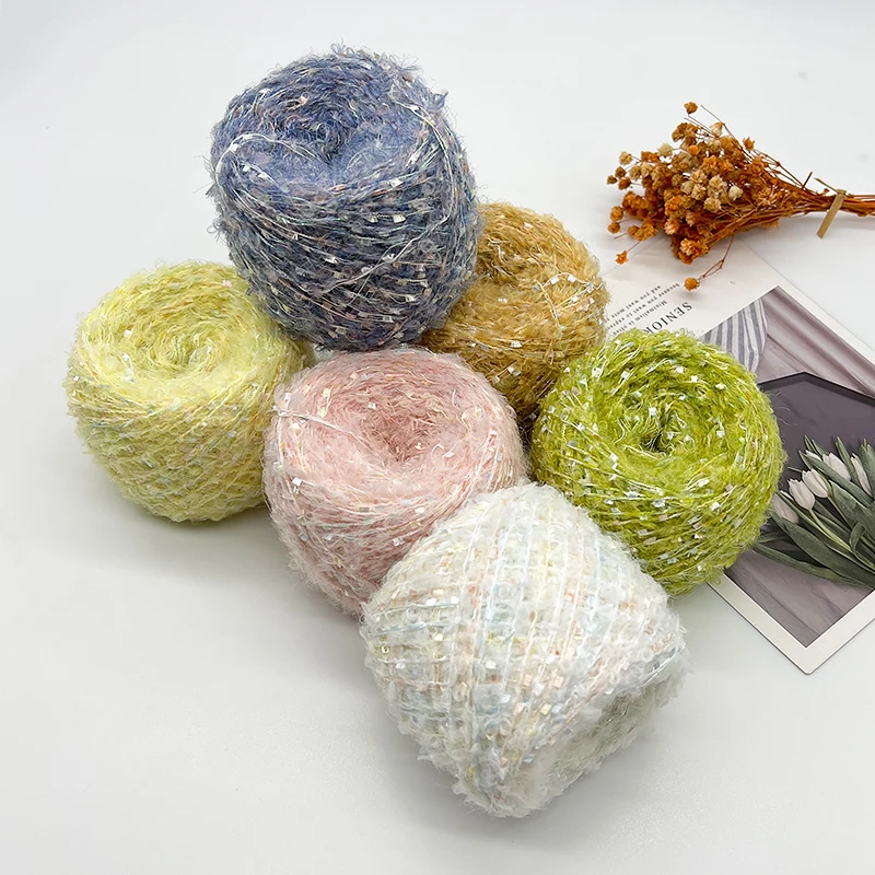 YOMDID-50g-pc-Wool-Loop-Yarn-DIY-Clothing-Hat-Scarf-Glove-Knitting-Yarn ...