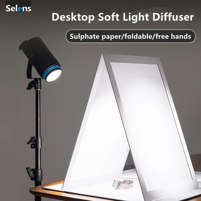 Selens-Photography-Desktop-Soft-Diffusion-Board-Thickened-A3-Cardboard ...