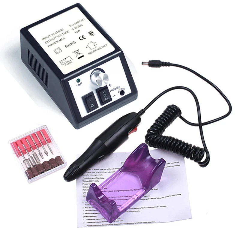 Professional Manicure Drill Machine Set Electric Nail Drill Machine ...