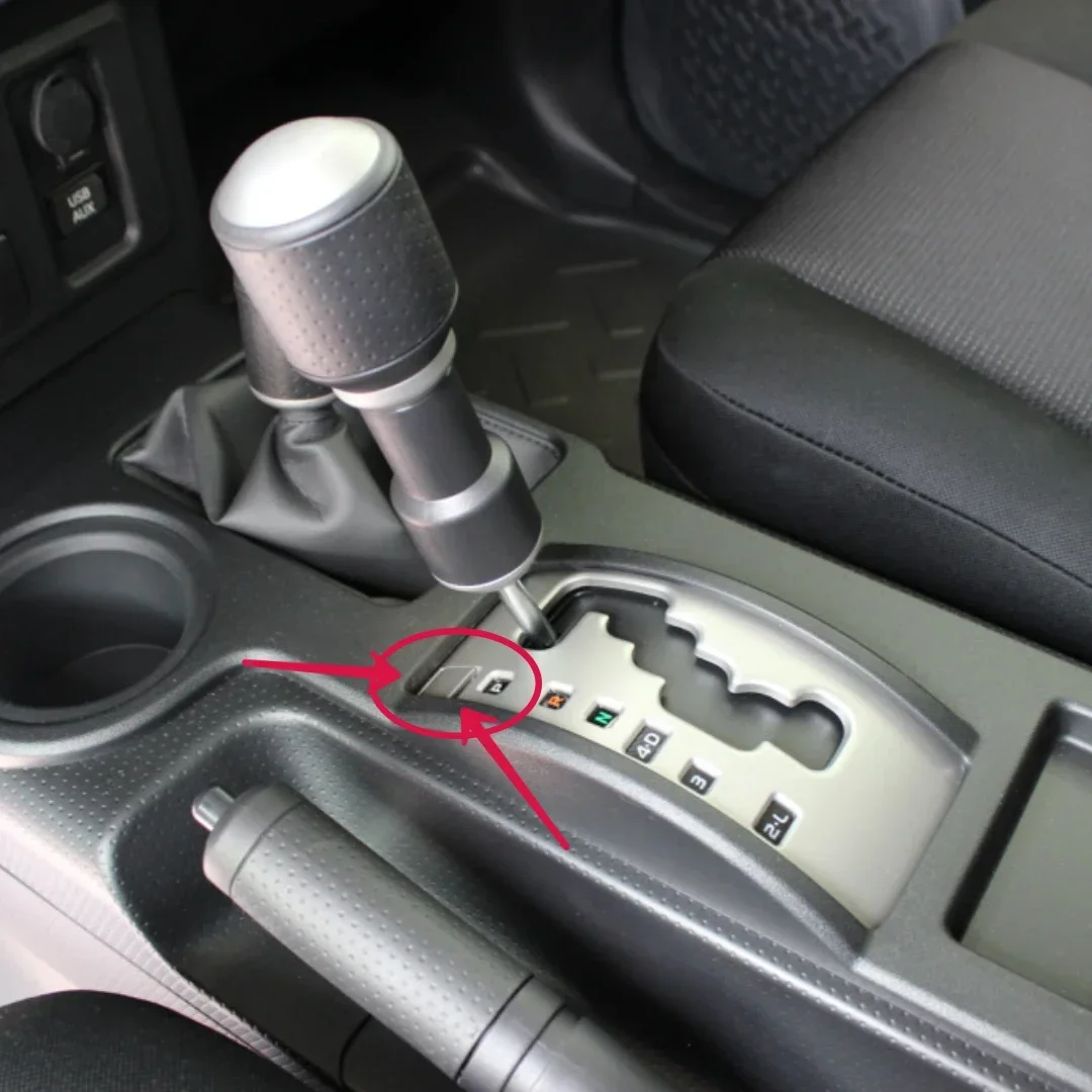 For Toyota 2007-19 FJ Cruiser Shift Keyhole Cover Shift Panel Trim ...