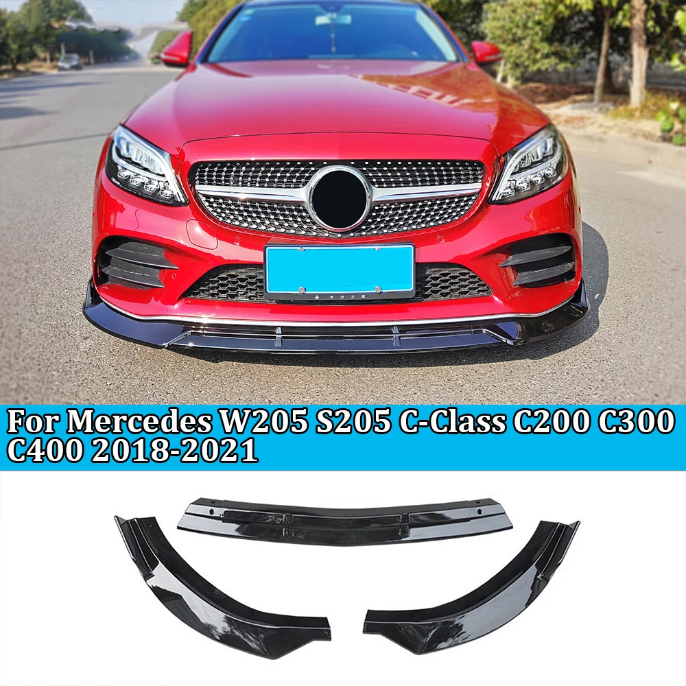 For-Mercedes-W205-S205-C-Class-C200-C300-C400-2018-2021-Brabus-Style ...