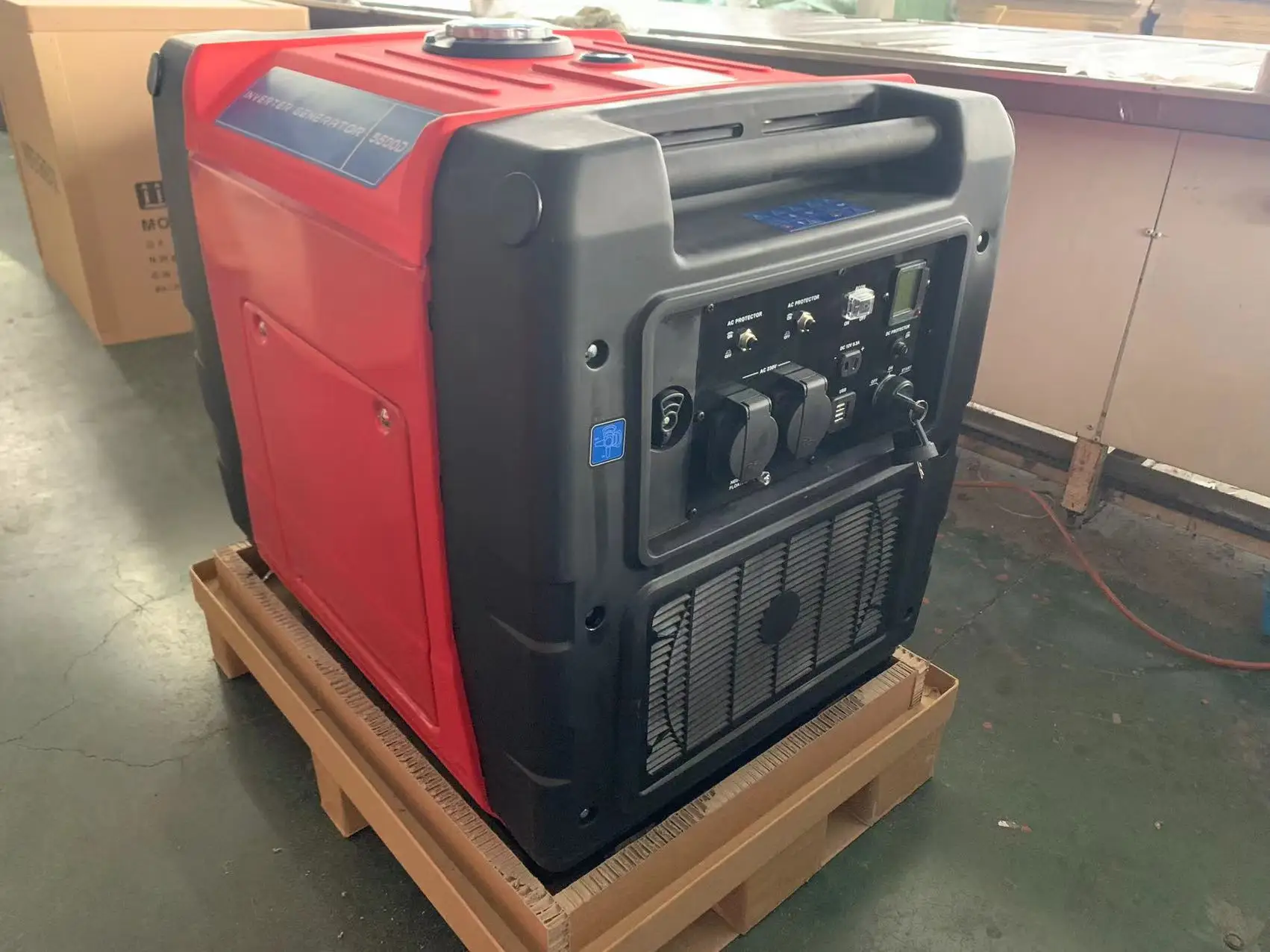 AC Single Phase Output Type Diesel Generator Set Quiet And