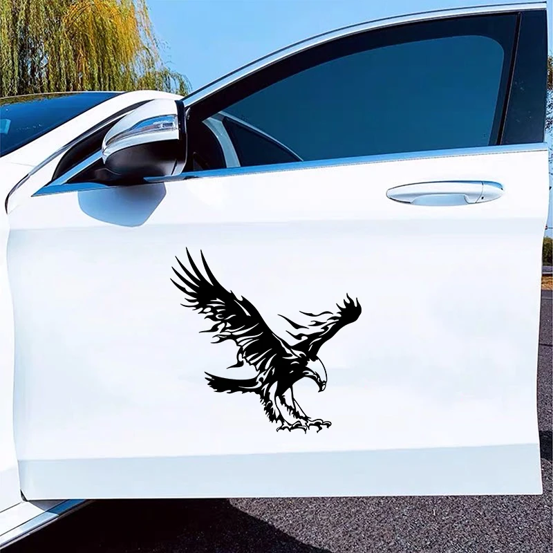 Eagle Silhouette Car Sticker Waterproof Vinyl Decal Stickers Car Acces ...