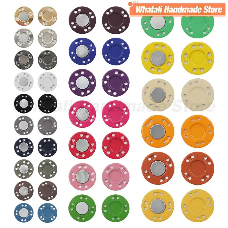 Standard Button Sizes|magnetic Sewing Buttons 5-pack - Invisible ...