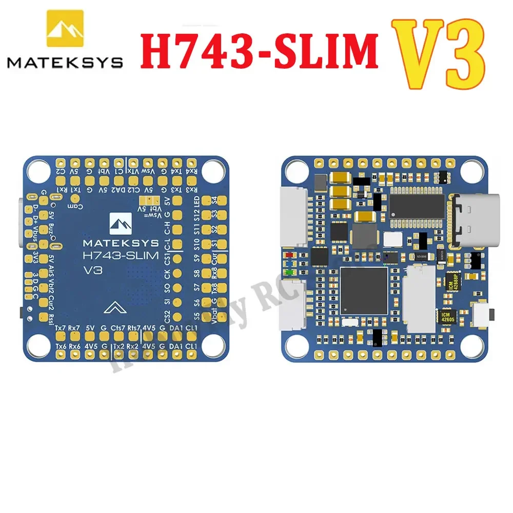 Matek-H743-SLIM-V3-F7-Flight-Controller-Built-in-No-Current-Sensor-Baro ...
