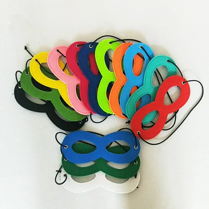 Colorful-Felt-Eye-Mask-Masquerade-Wear-Birthday-Party-Dress-for-Boy ...