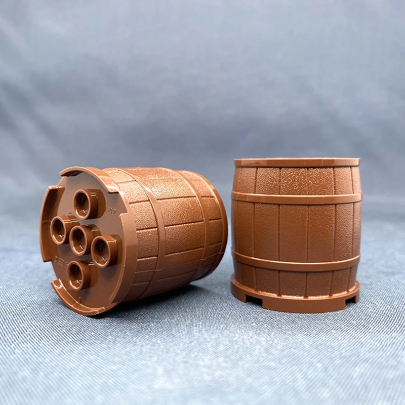 Big-Size-Wooden-Vat-Barrel-Cask-Compatible-With-30139-Building-Blocks ...
