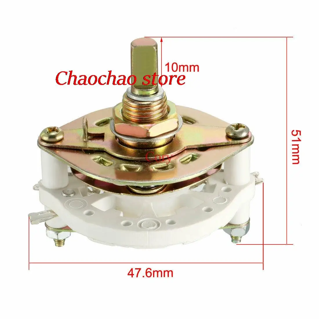 1PC Selectable 1 Deck Band Channel Rotary Switch Selector 1P6T 2P5T ...