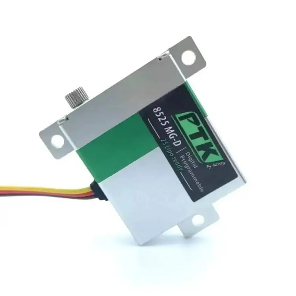 Metal gear 14kg thin body flat servo 10mm glider servo f3 f5j fixed ...