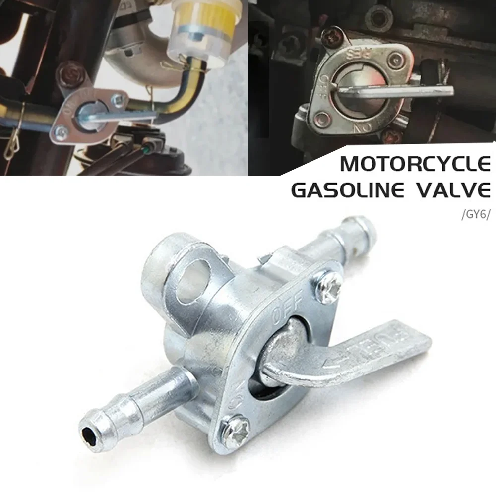 Motorcycle Scooter Inline On Off Petcock Gaso line Petrol Tank Valve ...