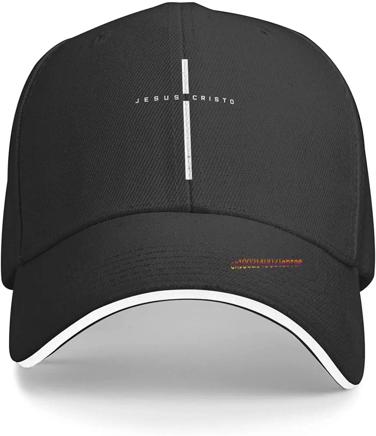 Jesus-Christ-Cross-Baseball-Cap-Men-Women-Adjustable-Trucker-Hat-Black ...