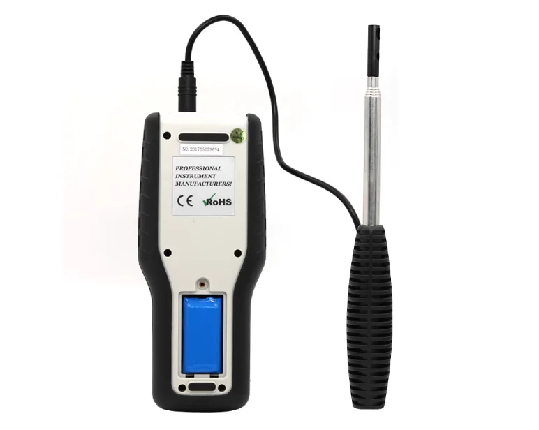 HT-9829 High-precision Handheld Digital Thermal Anemometer Hot Wire ...