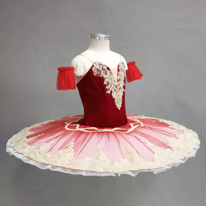 Adult-Kids-Red-Professional-Ballet-Tutu-Dress-Classic-Ballerina-Ballet ...