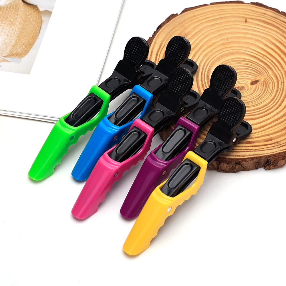 5Pcs-Colorful-Crocodile-Hair-Clips-Hairdressing-Clamps-Claws-Pro-Barber ...