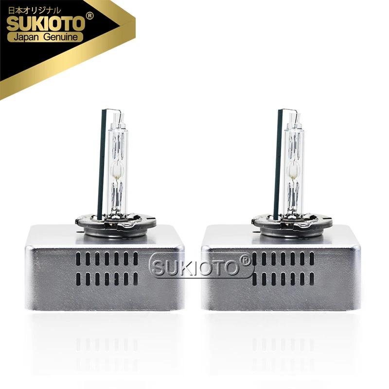 2PCS SUKIOTO GENUINE D5S 6000K Xenon HID Headlight Bulbs For Chevrolet ...