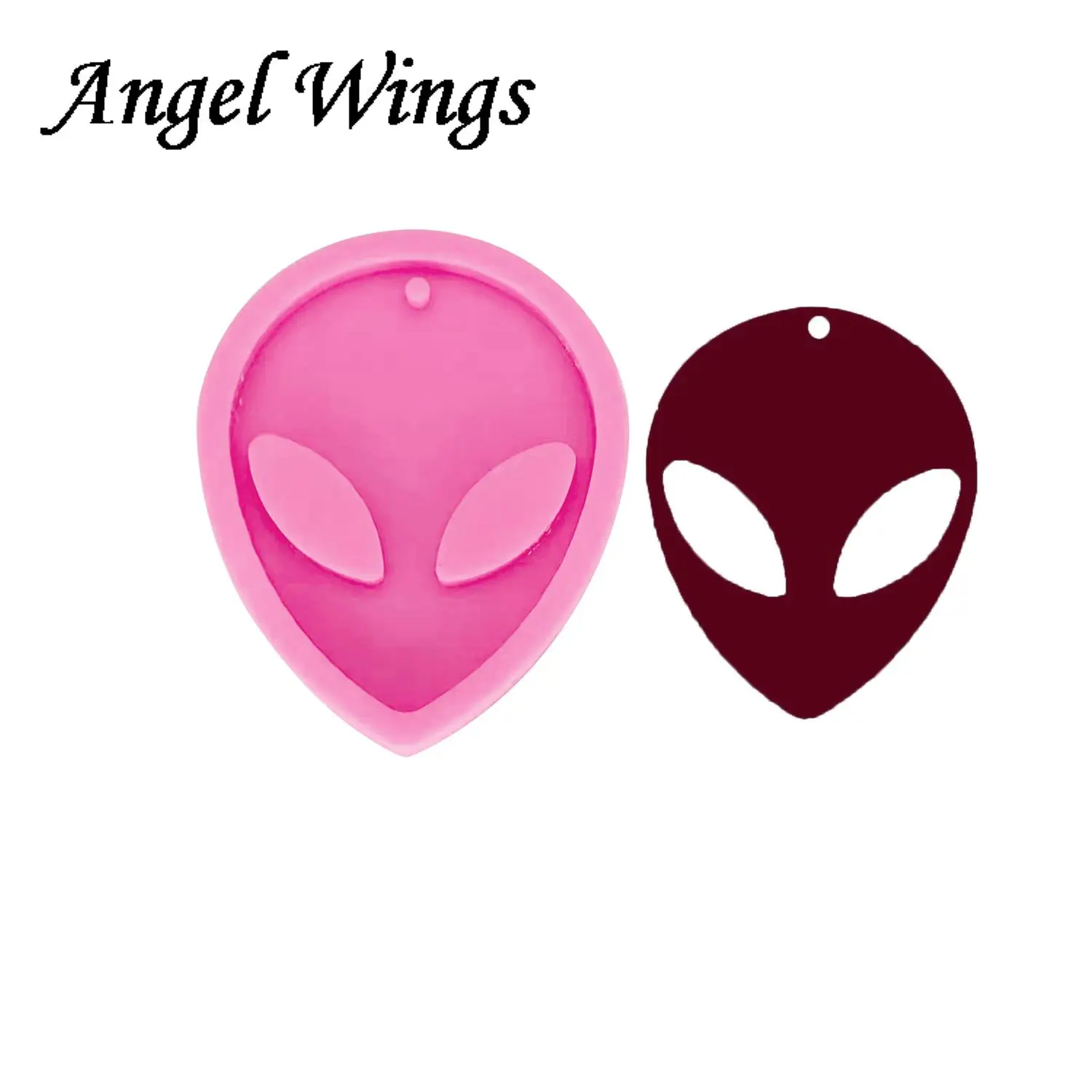 Alien Silicone Molds | Alien Keychains | Chocolate Molds | Angel Wings ...