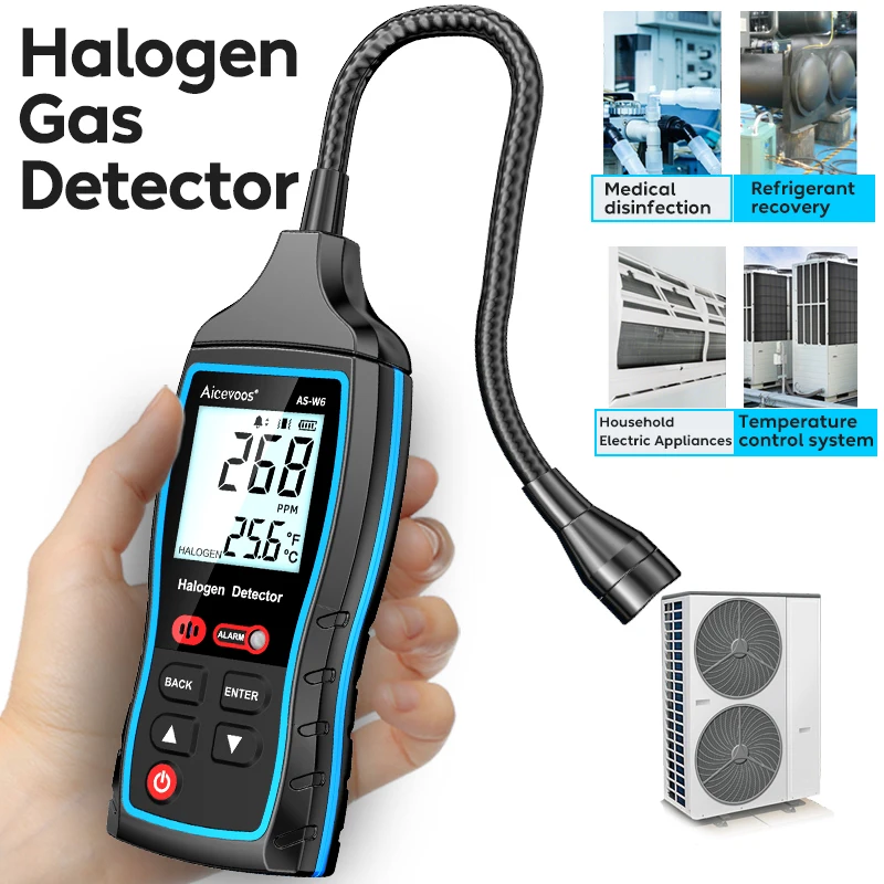 Aicevoos-Digital-Halogen-Gas-Detector-Freon-Gas-Tester-Air-Conditioning ...