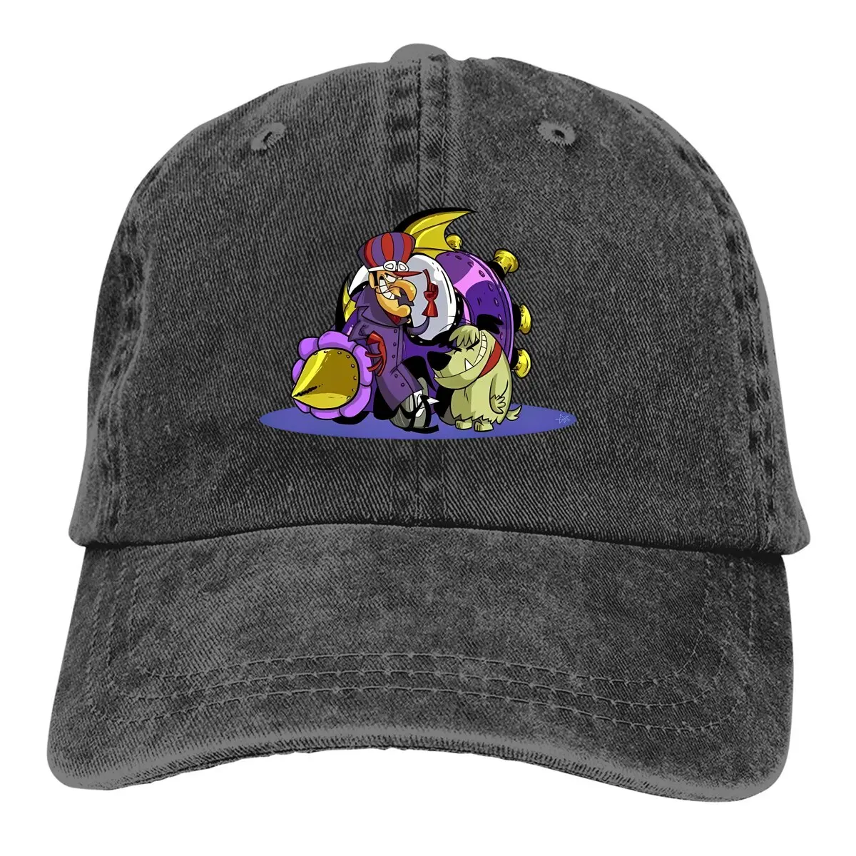 Muttley-Wacky-Races-Multicolor-Hat-Peaked-Women-s-Cap-Toons ...
