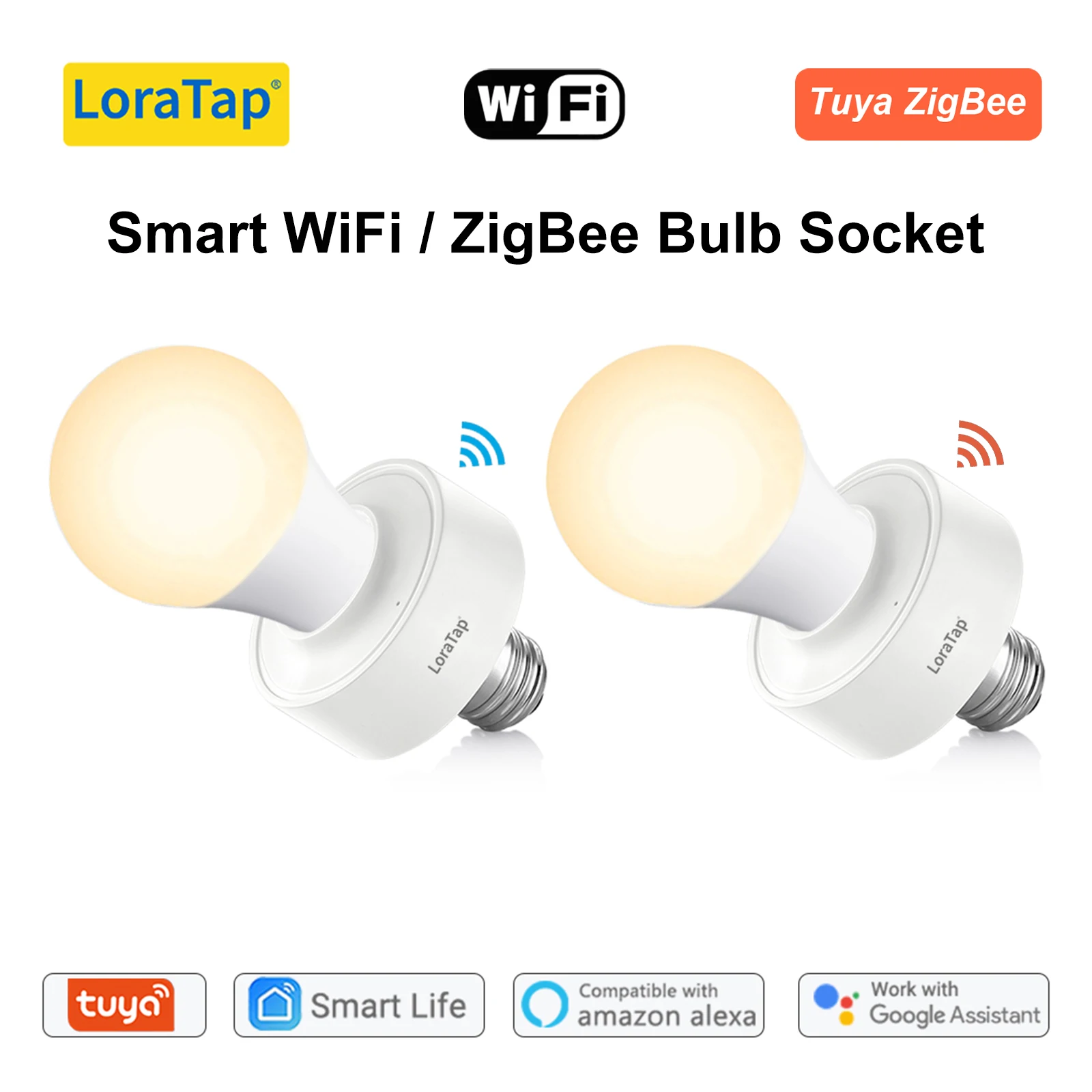 Tuya-Smart-WiFi-Light-Socket-Lamp-Holder-for-Led-Bulb-E27-E26-Google ...