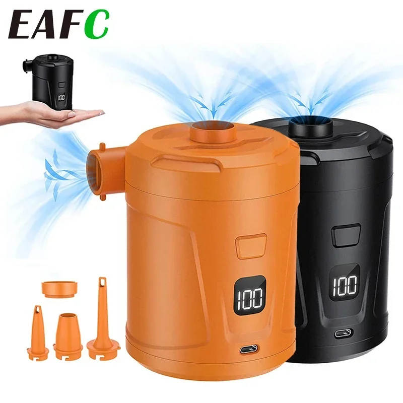 Electric-Air-Pump-Inflator-Battery-Rechargeable-Air-Compressor-for-PVC ...