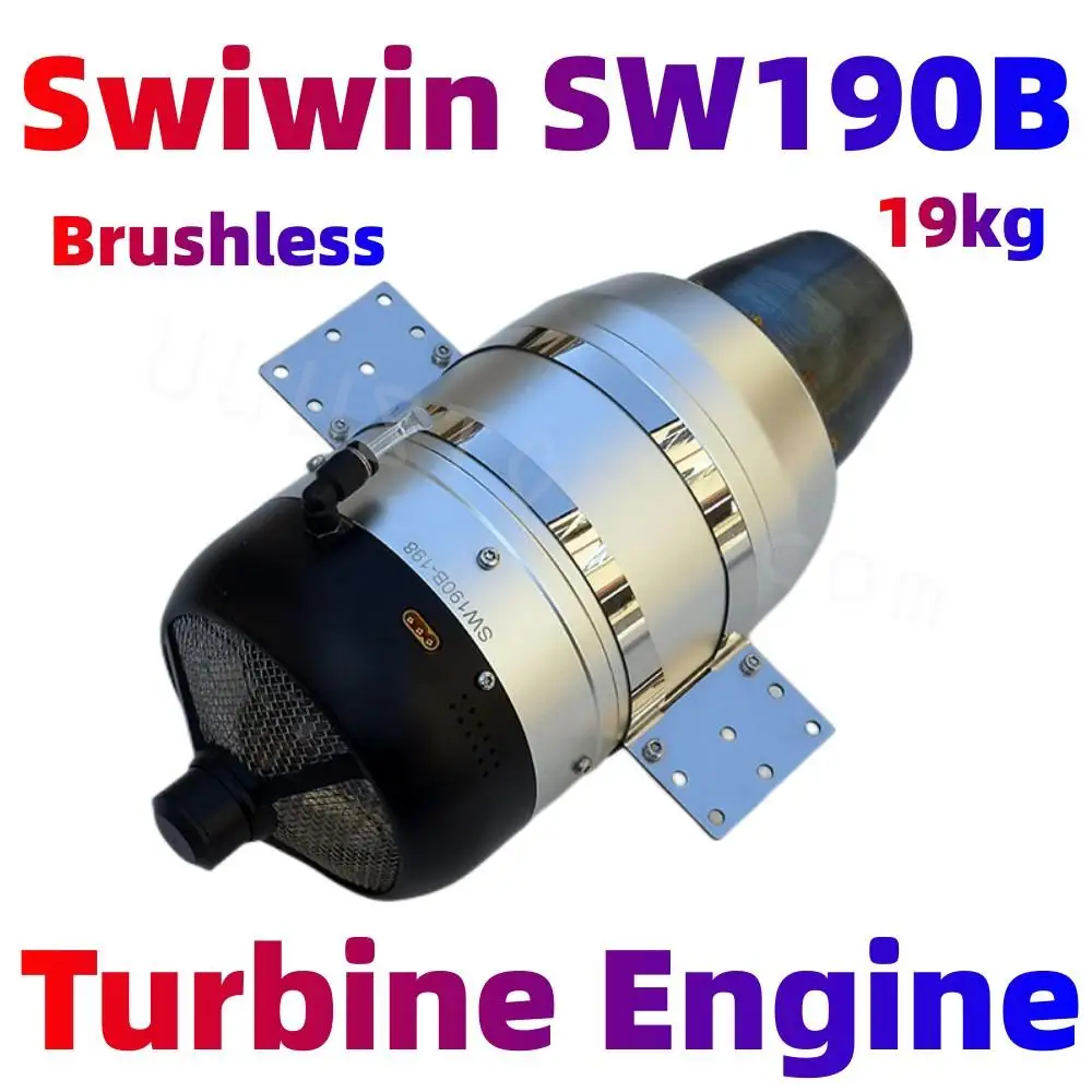 Swiwin-SW190B-Brushless-19kg-Turbine-Engine-32Bit-Auto-Restart-ECU ...