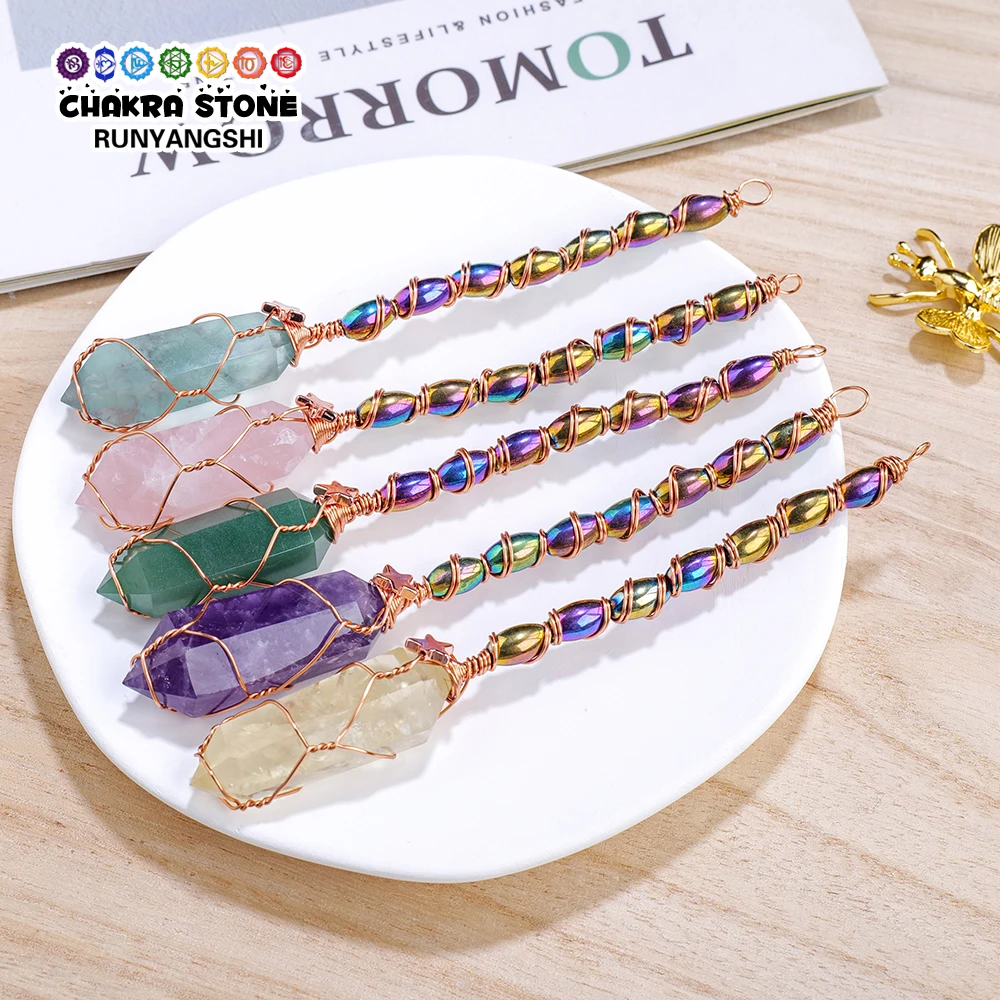 Natural-Quartz-Crystal-Hexagonal-Pillar-Scepter-Amethyst-Magic-Stick ...