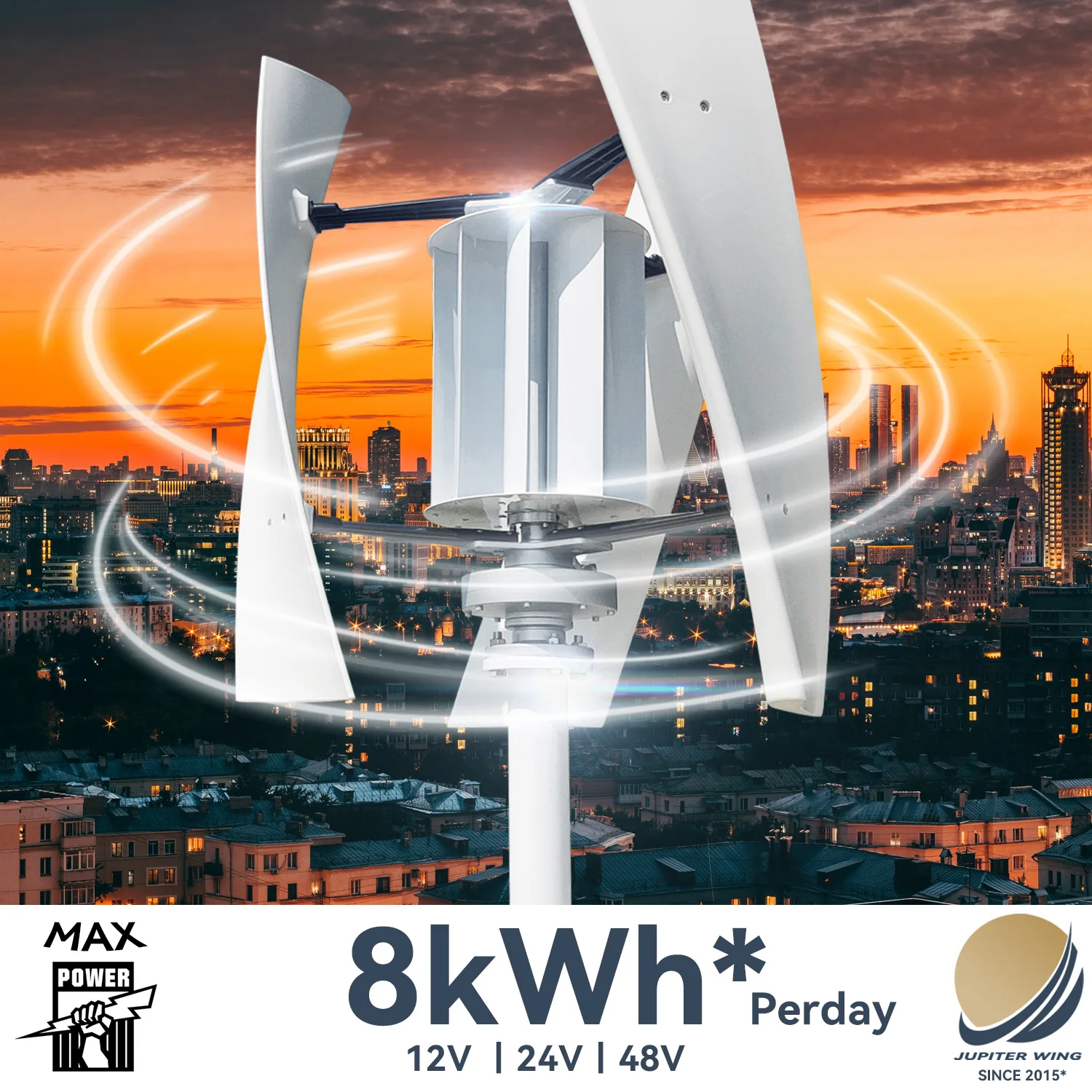 No-Fake-Wattage-Jupiterwing-Vertical-Wind-Turbine-High-Efficiency ...
