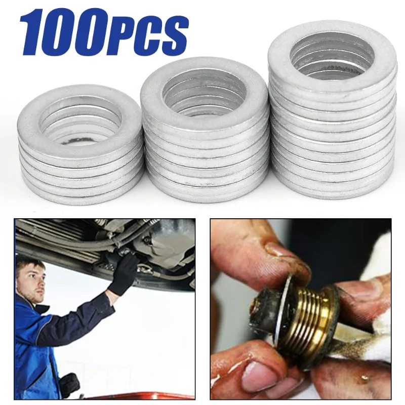 M14-Car-Oil-Pan-Screw-Gaskets-Aluminum-Washer-Auto-Engine-Bottom-Oil ...