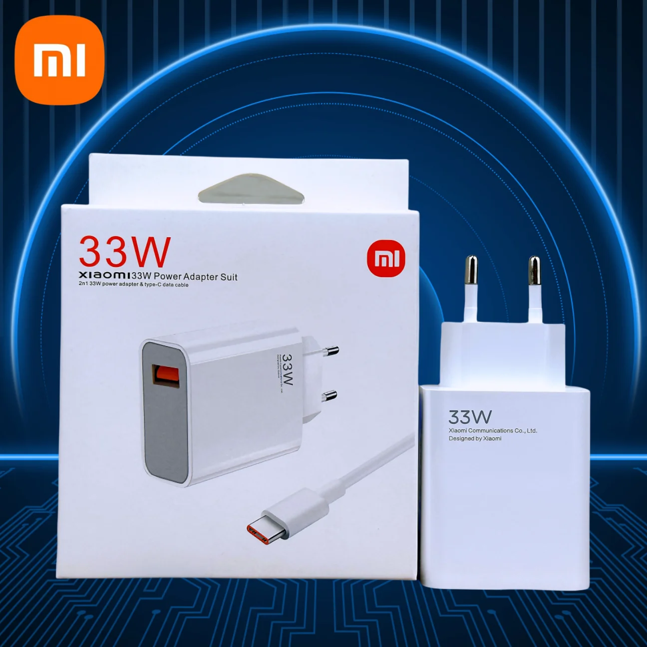 Original-Xiaomi-33w-Charger-EU-Adapter-Turbo-Fast-Charge-Usb-Type-C ...
