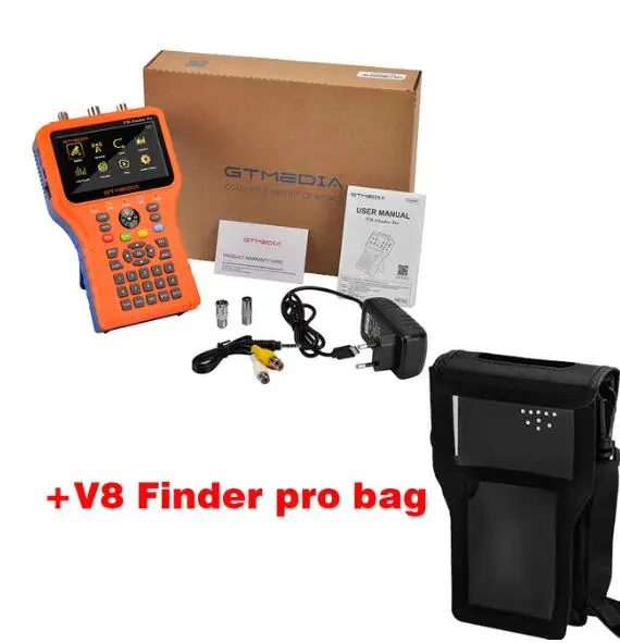 GTmedia V8 Finder Pro2 DVB-S2 DVB-T2 DVB-C AHD H.265 Satellite Meter ...