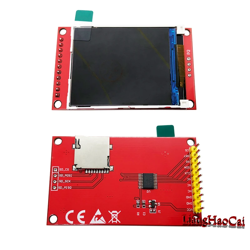 2-0-inch-TFT-LCD-color-screen-SPI-serial-port-module-ILI9225-only-4-IO ...