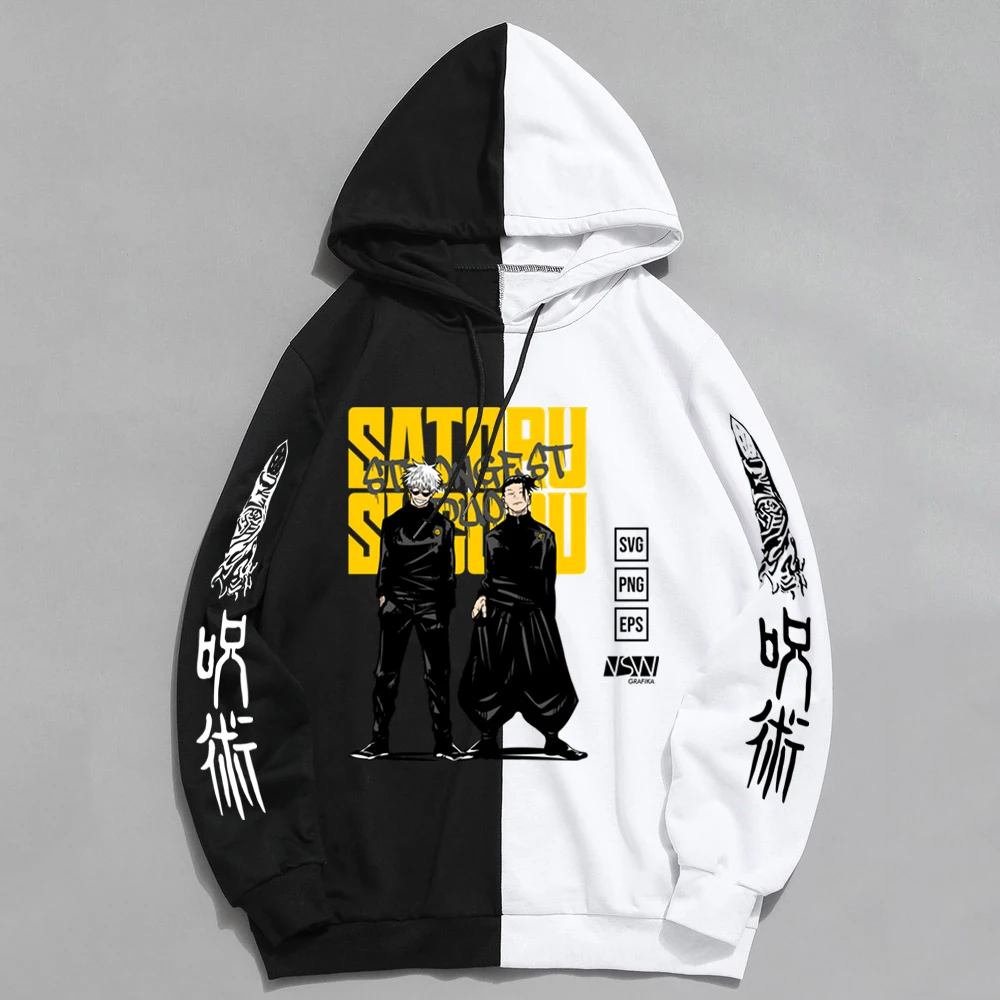Anime-Jujutsu-Kaisen-Hoodies-Sweatshirts-for-Men-Women-Long-Sleeve ...