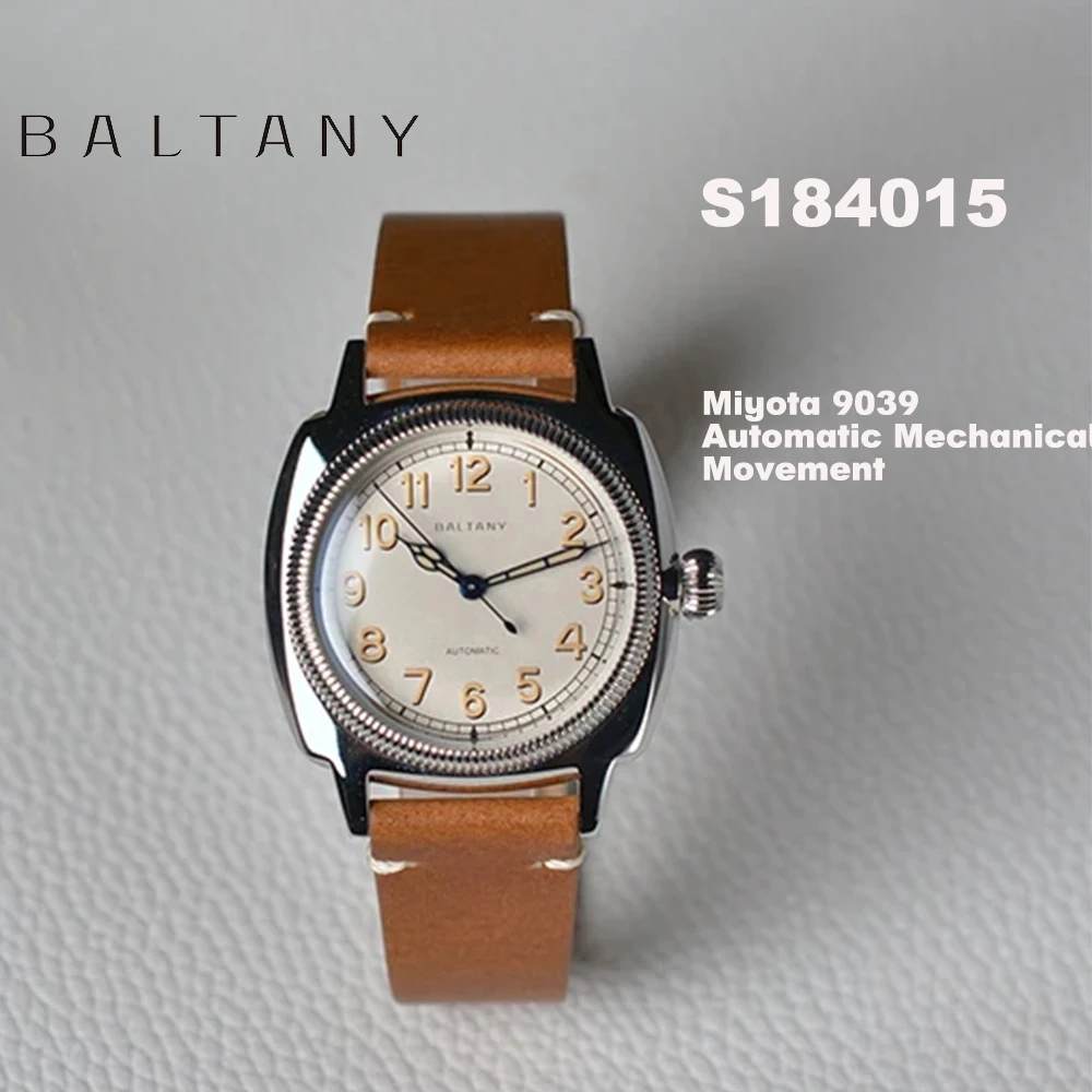 BALTANY-1926s-Retro-Automatic-Wristwatch-Miyota-9039-Movement-Vintage ...