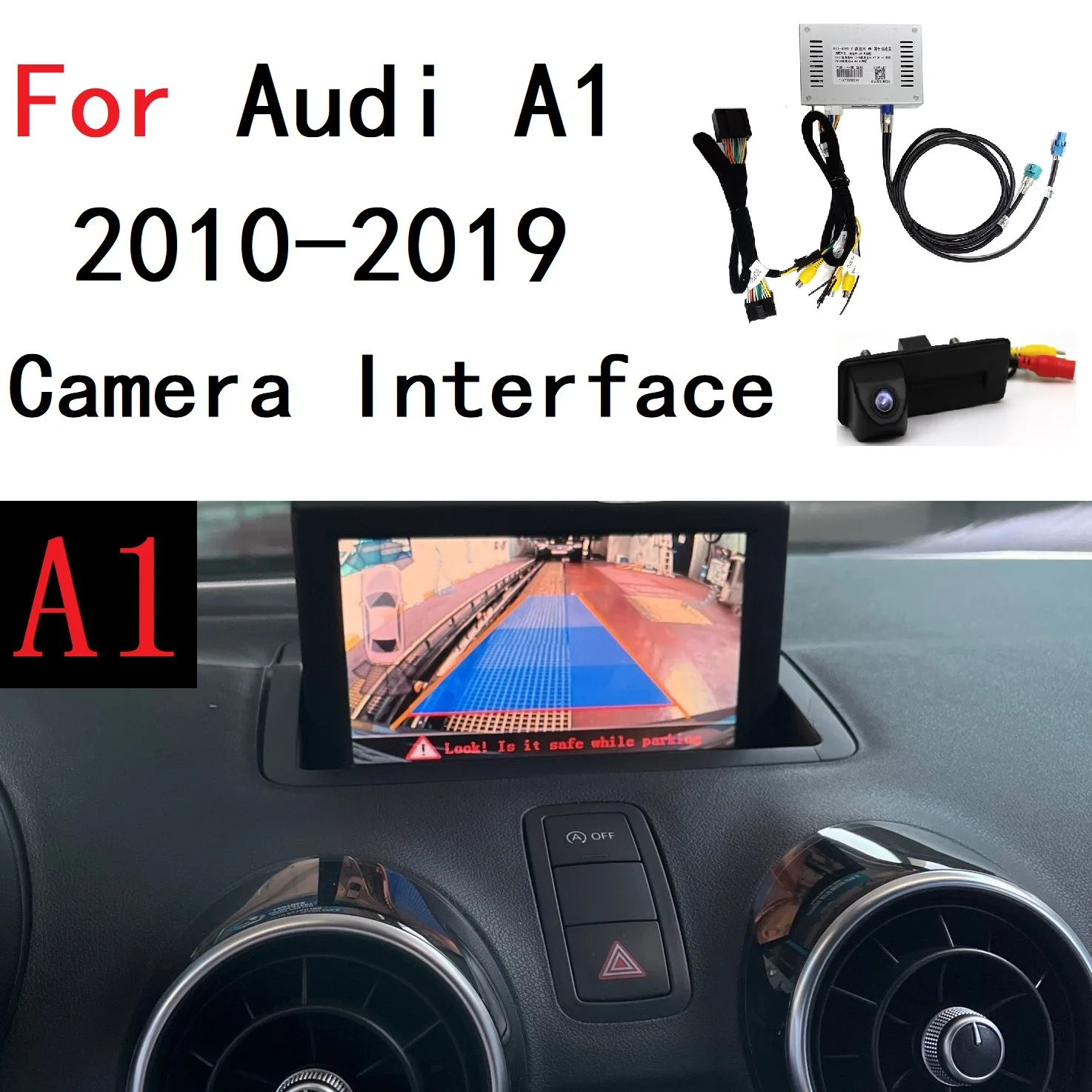 Reverse-Camera-Interface-For-Audi-A1-8X-2010-2018-Front-Rear-Camera ...