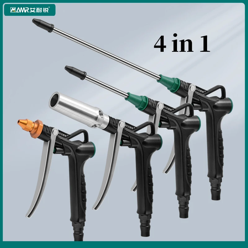 Pneumatische Air Blow Gun Hoge Druk Stof Aluminium Pistool Duster Air ...