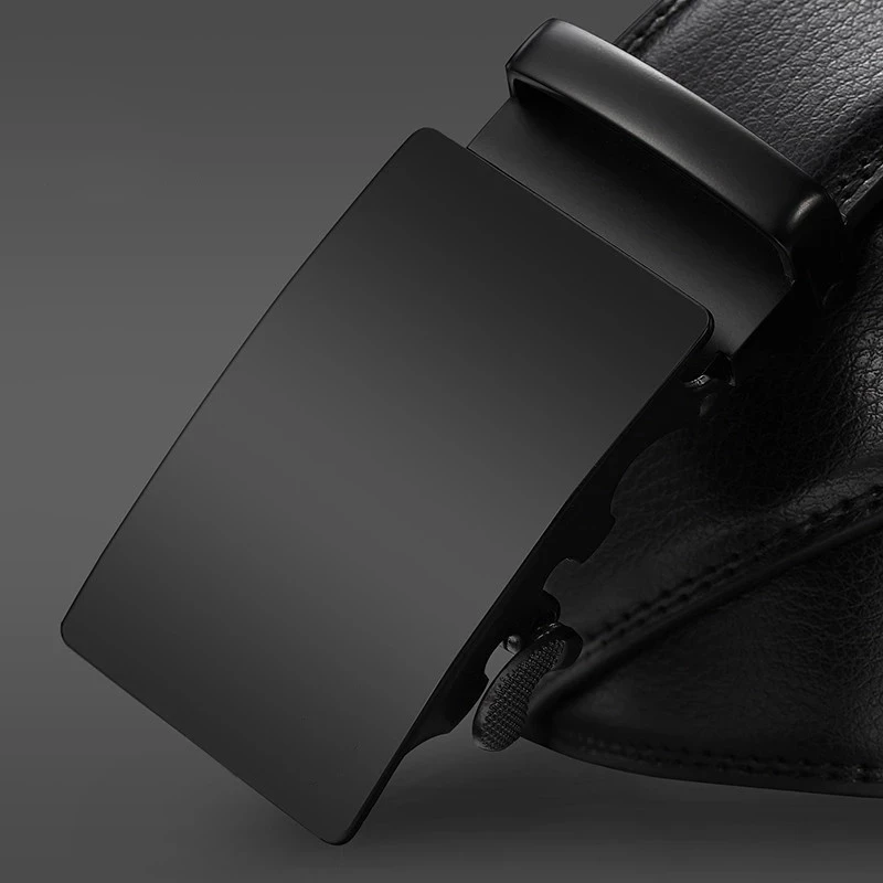 Famous Style Male Metal Automatic Buckle Brand Belt Men Genuine Luxury ...