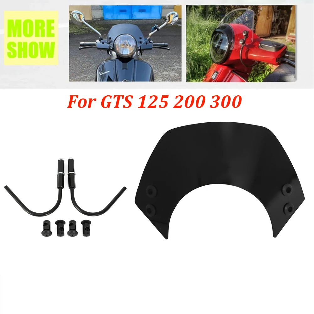 Windshield-Windscreen-Fits-For-GTS-300-125-200-GTV300-GTS125-LX50-LX125 ...