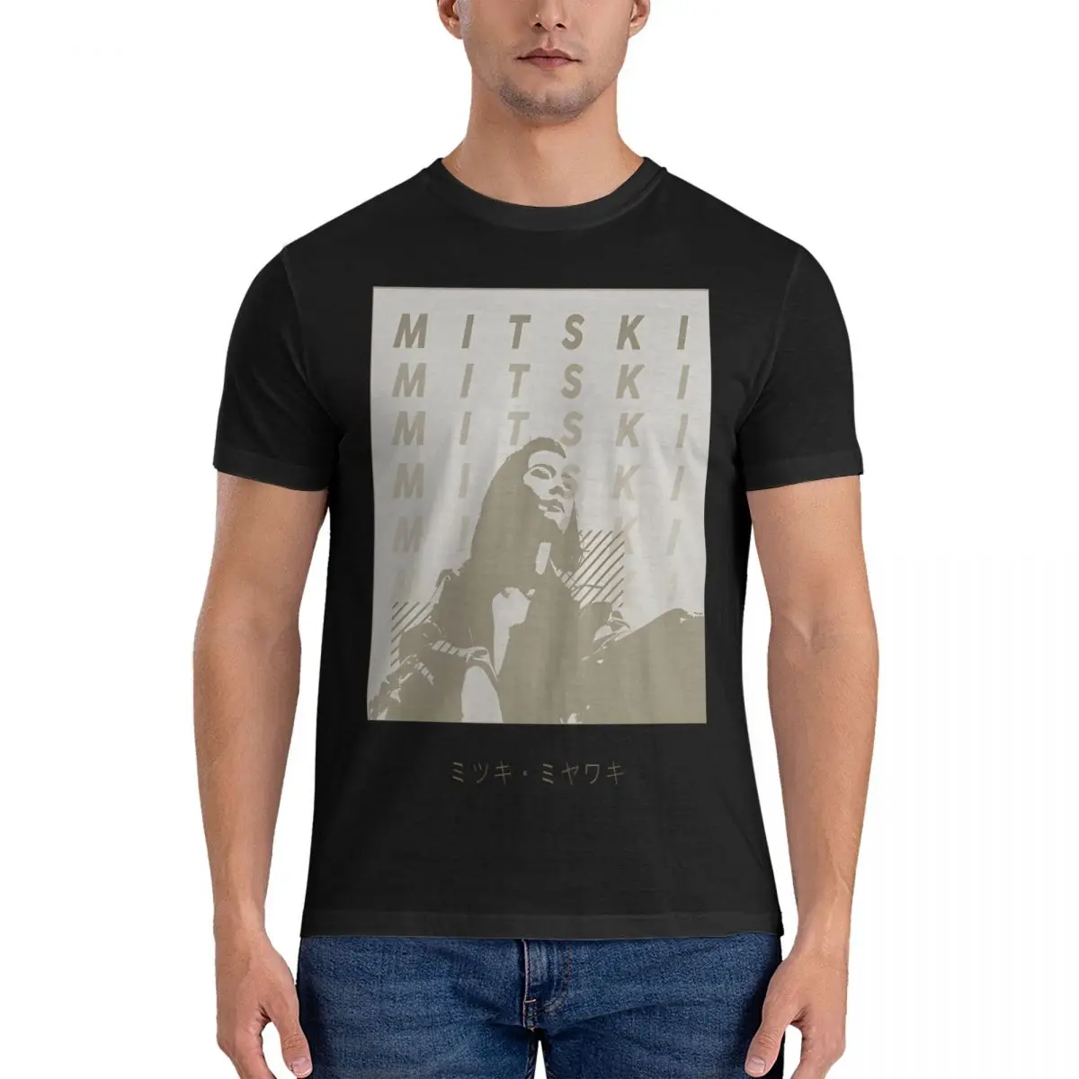 Novelty-Mitski-1-T-Shirts-Men-Round-Collar-Cotton-T-Shirts-Mitski-Short ...