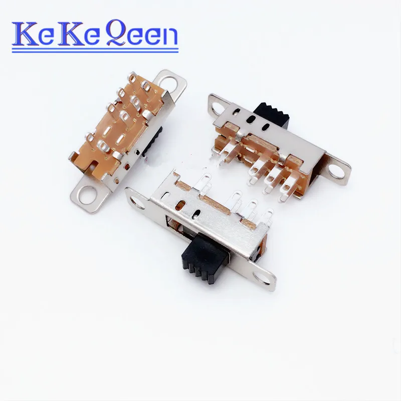 10pcs-lot-SS23E04-Double-Toggle-Switch-SS23E04G5-8-Pins-3-files-2P3T ...