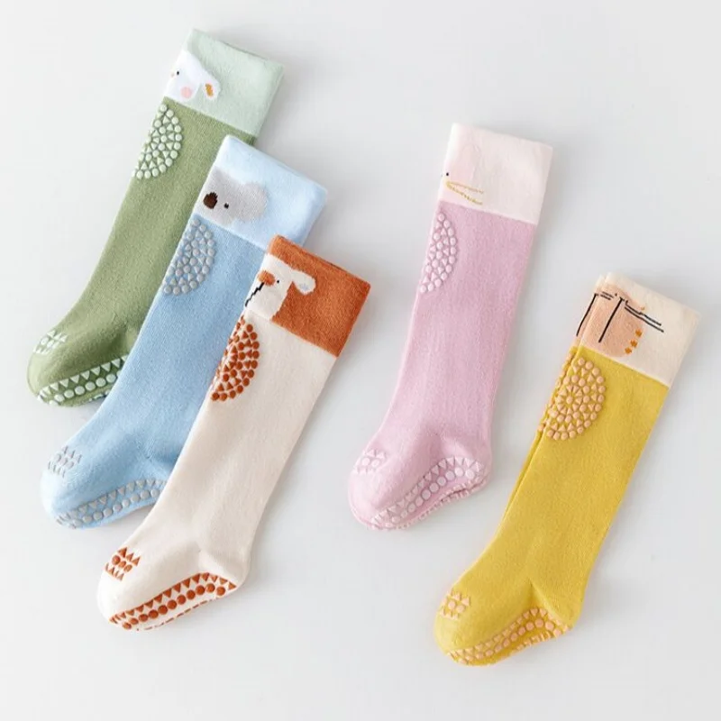 Lawadka-Newborn-Baby-Long-Socks-For-Boys-Girls-Cartoon-Kids-Floor-Socks ...