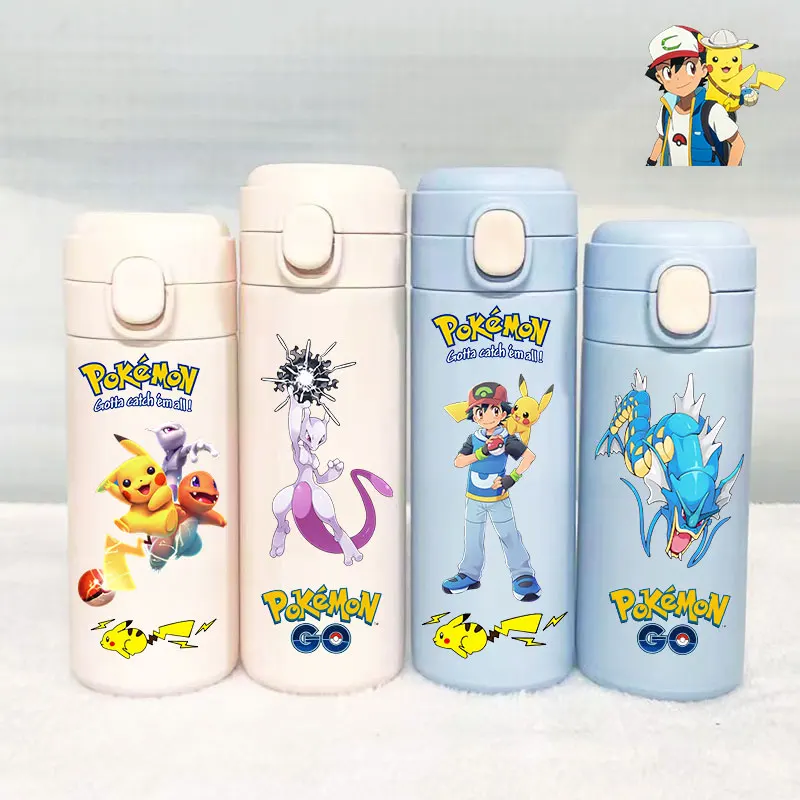 Pokemon-Vacuum-Cup-Mewtwo-Thermal-Cup-Sports-Water-Bottle-Kids-Drinking ...