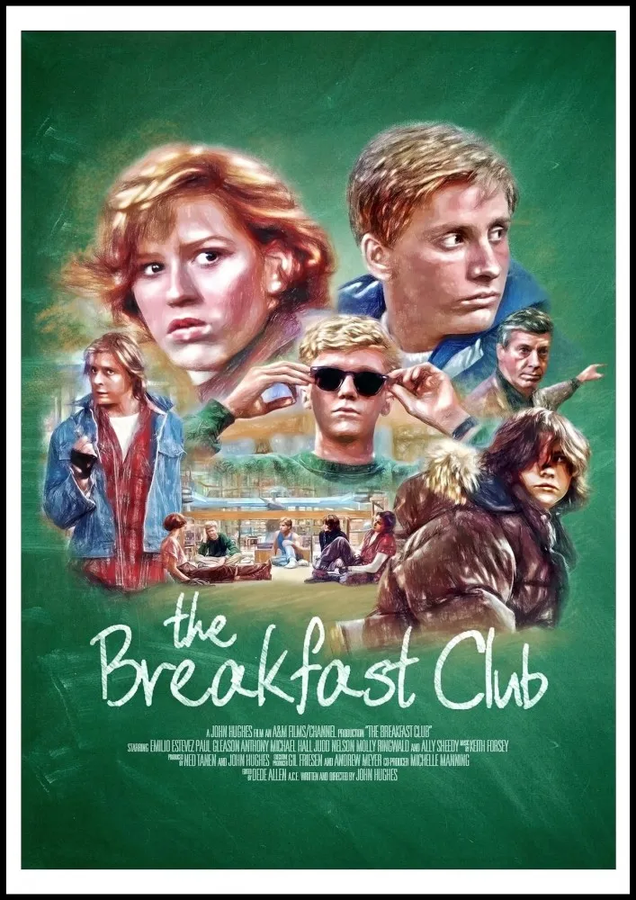 The Breakfast Club Movie Poster